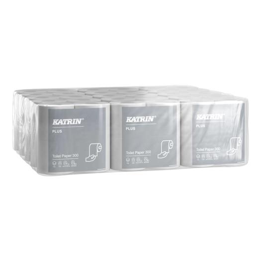 93939 Katrin Plus Toilet Paper Roll 300 Sheets 3-Ply