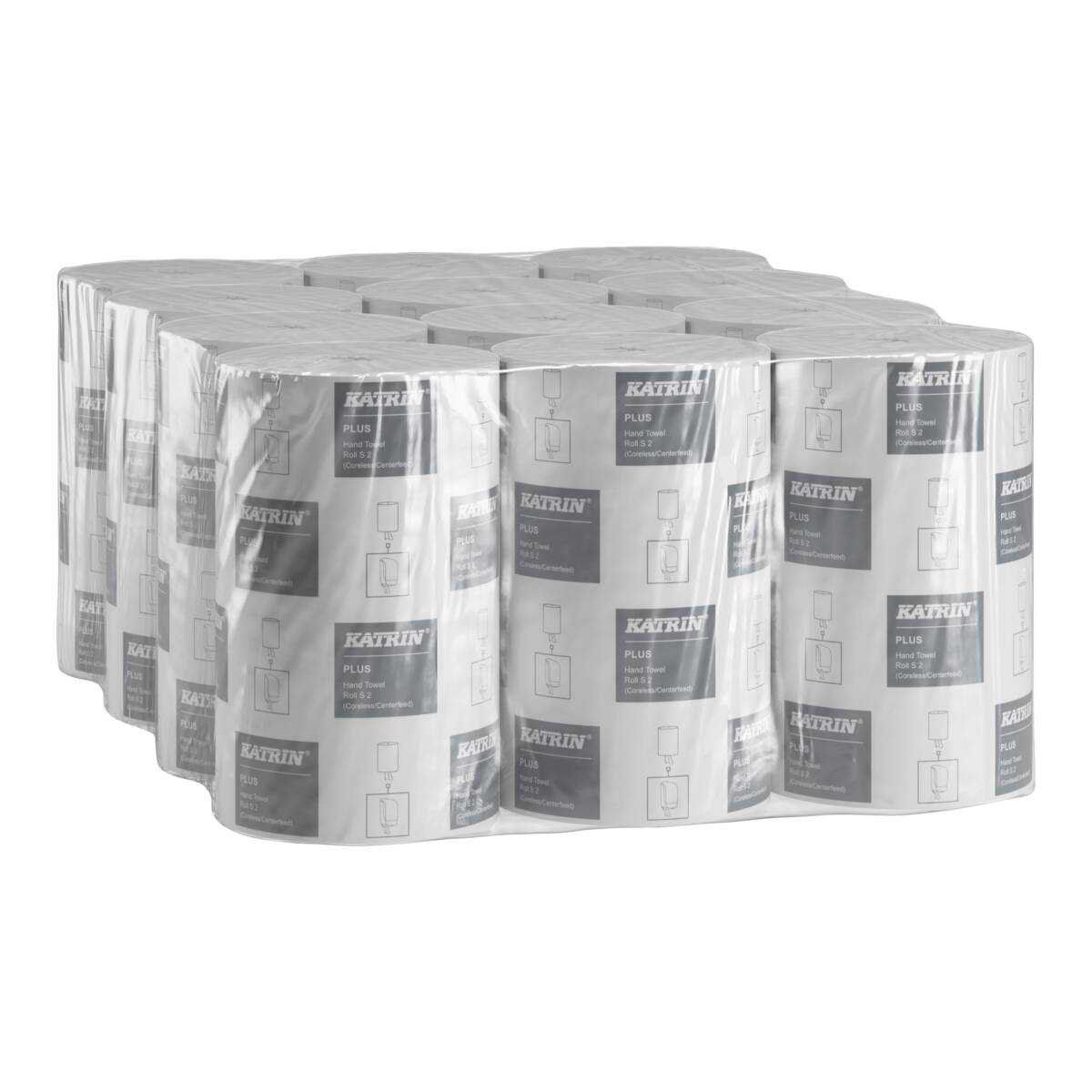 2634 Katrin Plus Centrefeed Roll Small 60 Metre 2-Ply