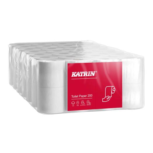 104749 Katrin Toilet Paper Roll 200 Sheets 2-Ply
