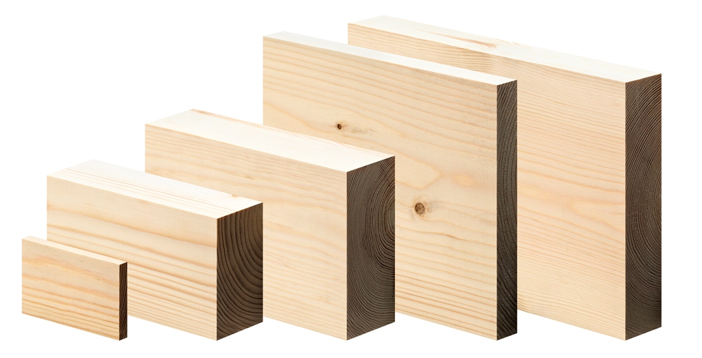 Planed timber (PSE) perfect for interior construction