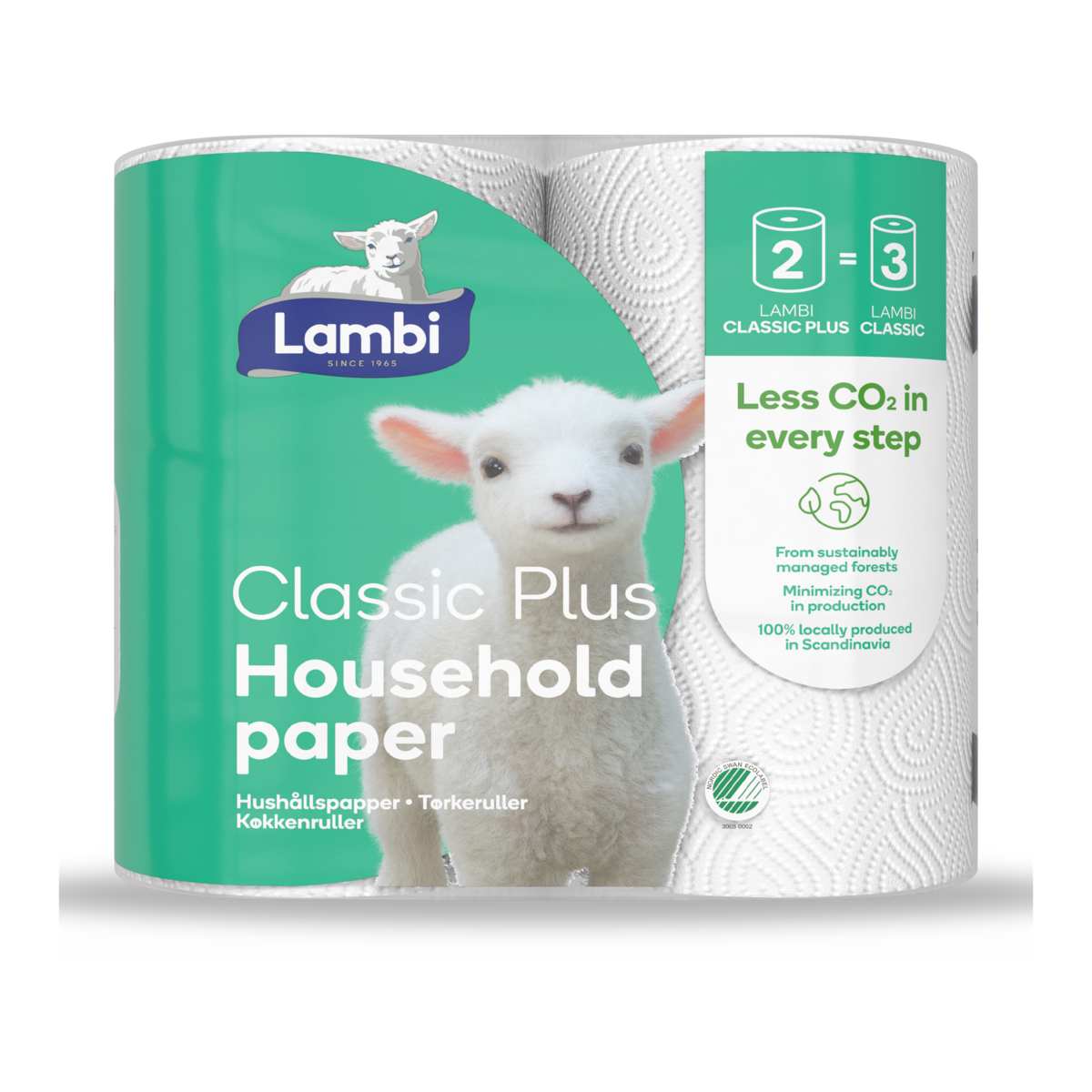 Lambi Classic Plus Toiletpapir