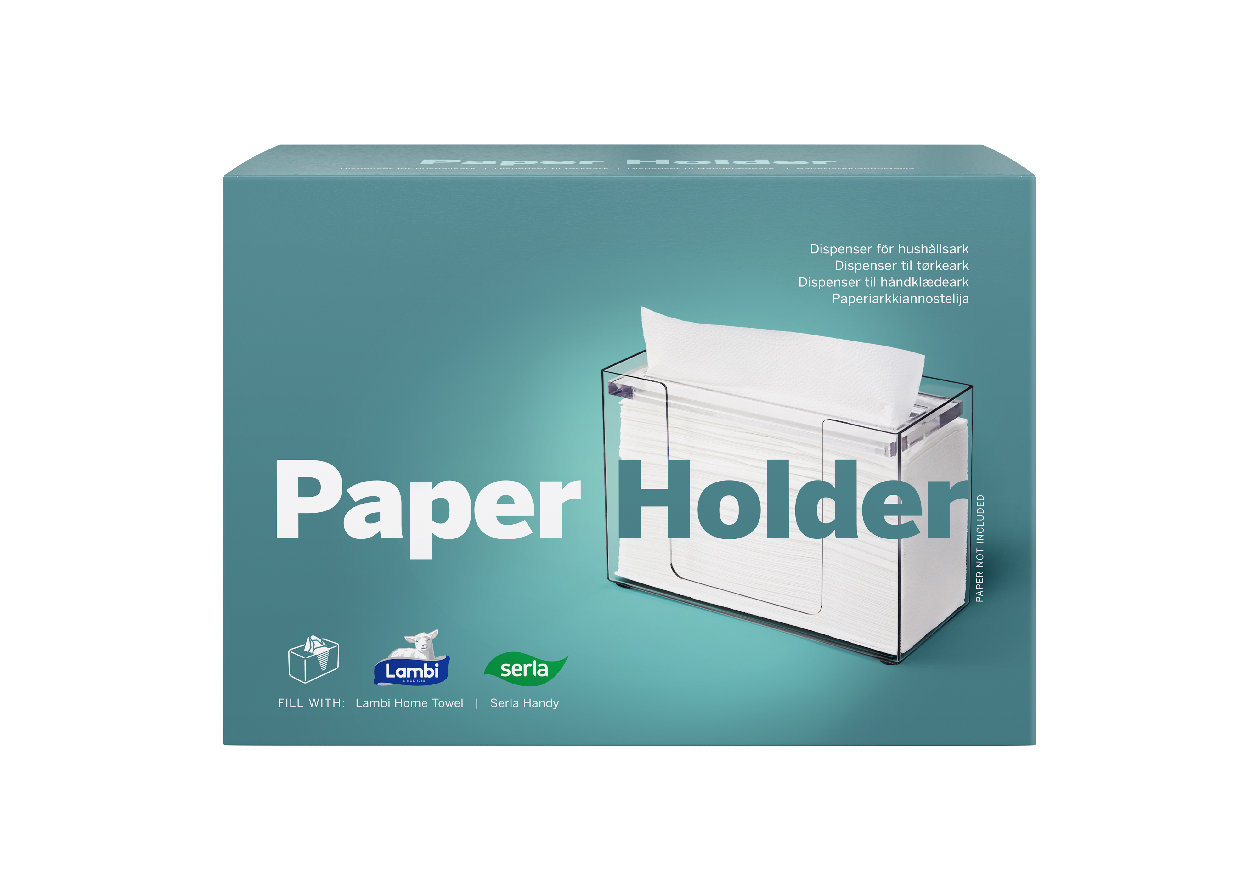 Serla Paper Holder arkkiannostelija
