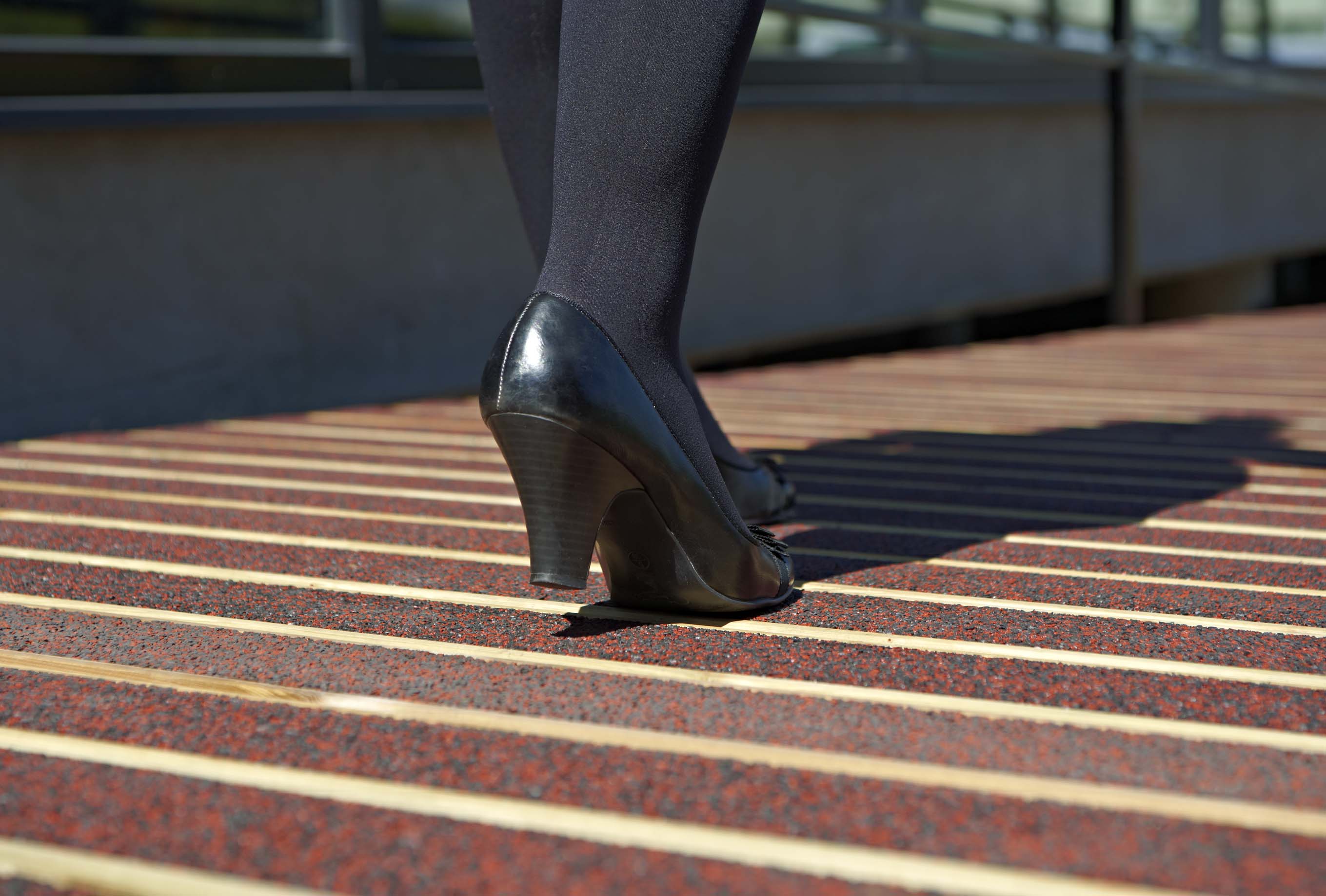 WalkSure®Decking Board provides a slip resistant surface