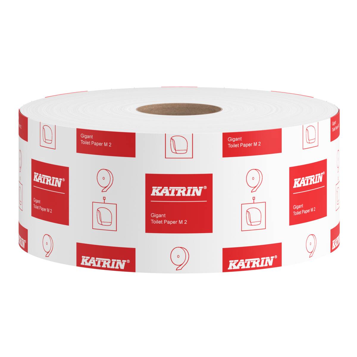 106252 Katrin Jumbo Toilet Paper Roll Medium 2-Ply