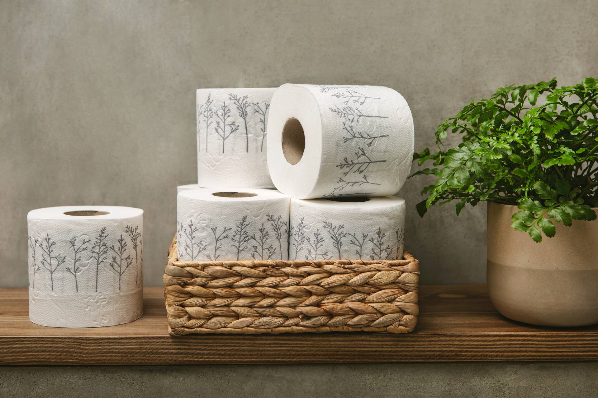 Lambi Decorated toalettpapper