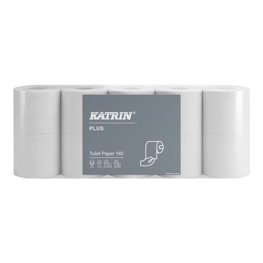 77755 Katrin Plus Toilet Paper Roll 180 Sheets 4-Ply