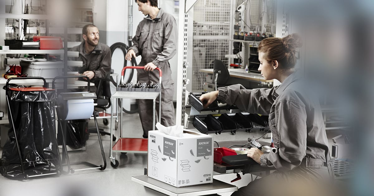 Industrial dispensers and bins | Katrin
