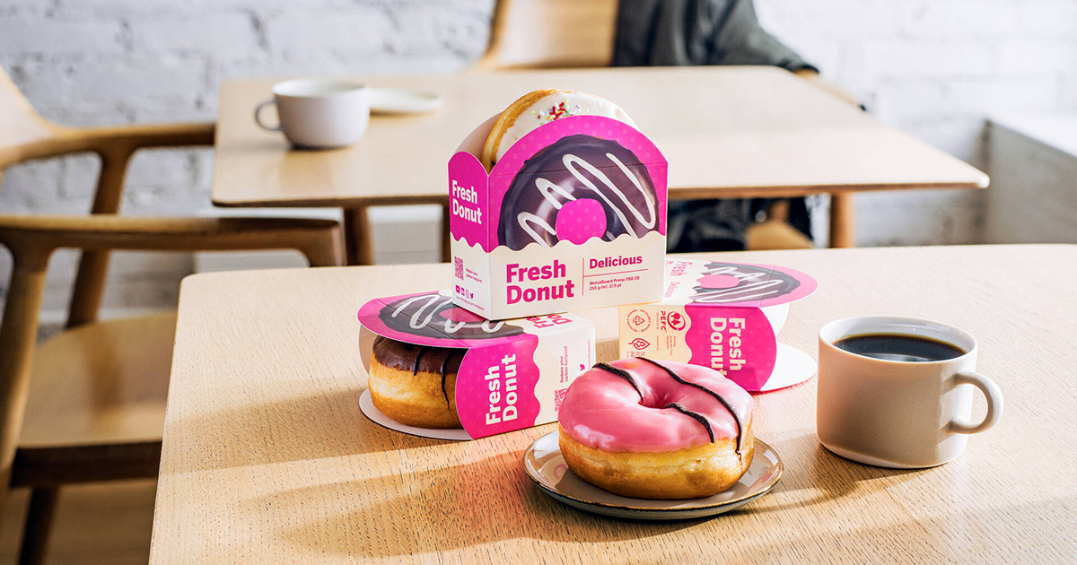 Out with plastic, in with paperboard – a circular solution for doughnut ...