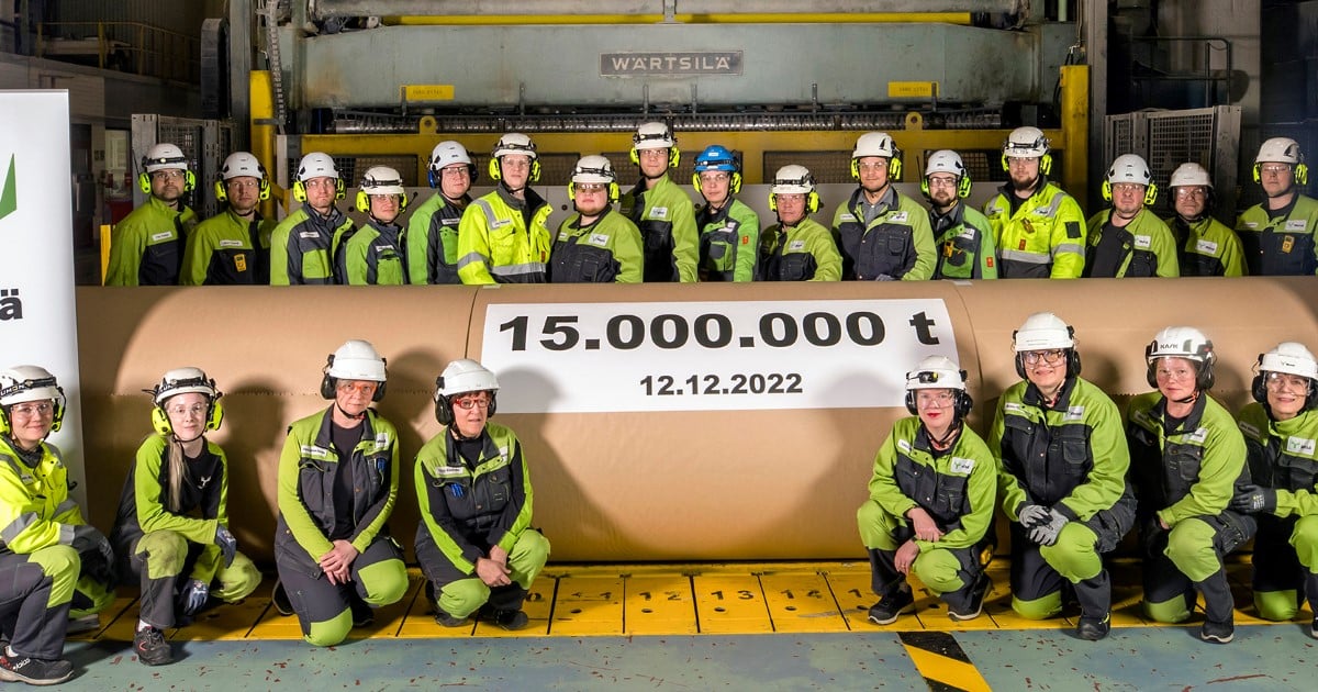 Milestone of 15 million tonnes reached at Kemi