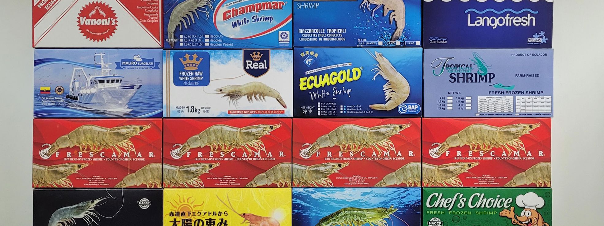 Ensiluokkainen kartonki pitää ecuadorilaisen katkaravun parhaimmillaan