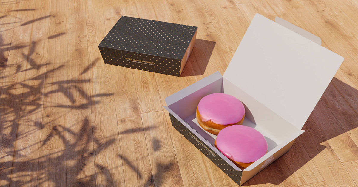 New cake packaging concept speeds up assembly and saves raw material