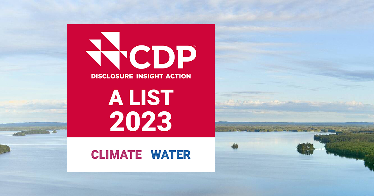 CDP recognises Metsä Board with a ‘A’ score for transparency on climate ...