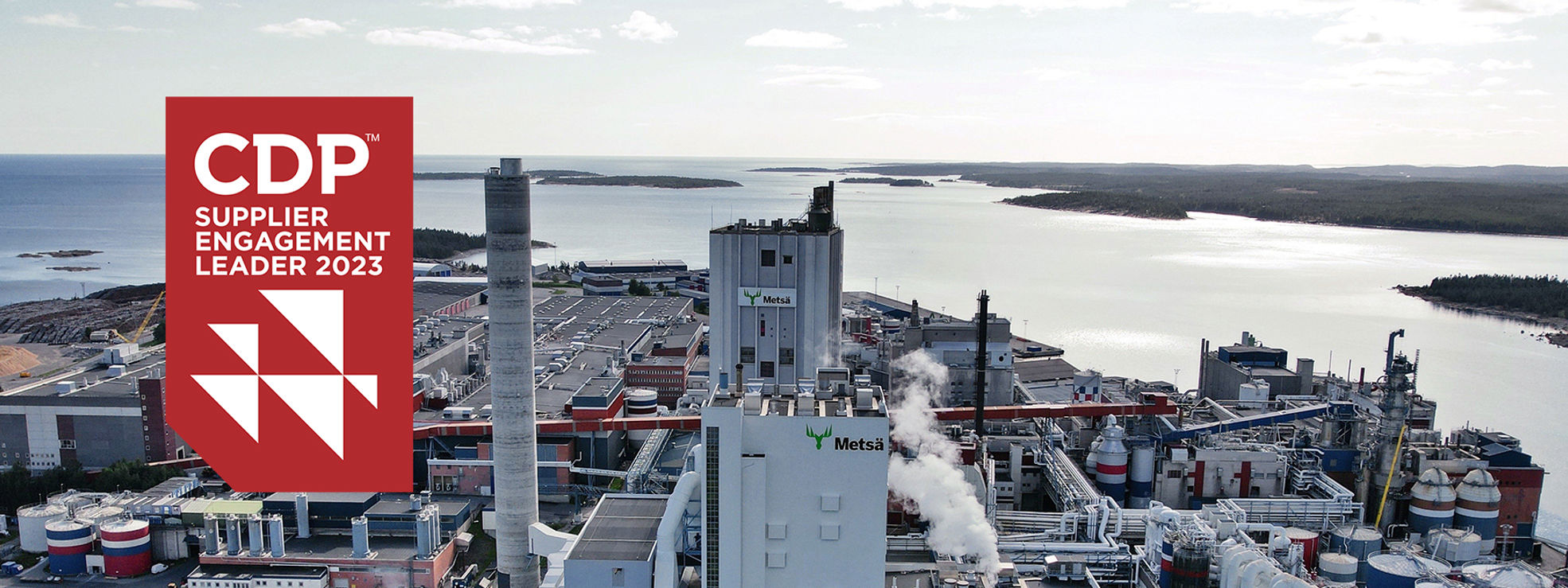 Metsä Board on the 2023 CDP Supplier Engagement Leaderboard