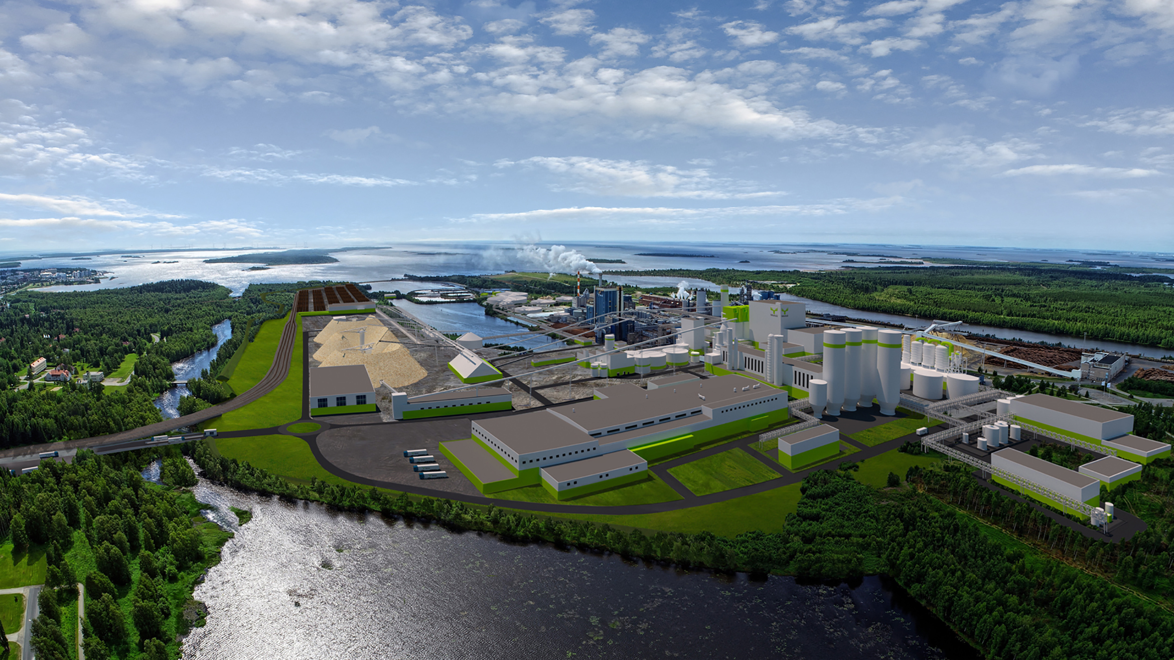 Metsä Group builds a new bioproduct mill in Kemi, Finland