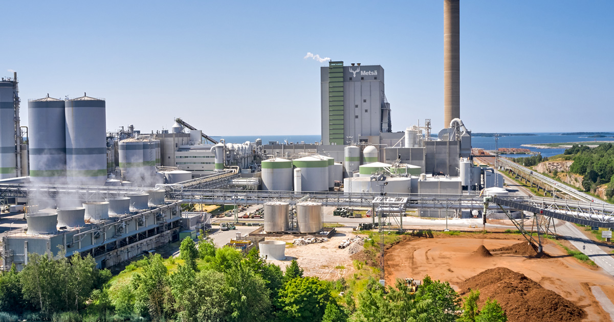 Rauman sellutehdas | Sellutehtaat | Metsä Fibre