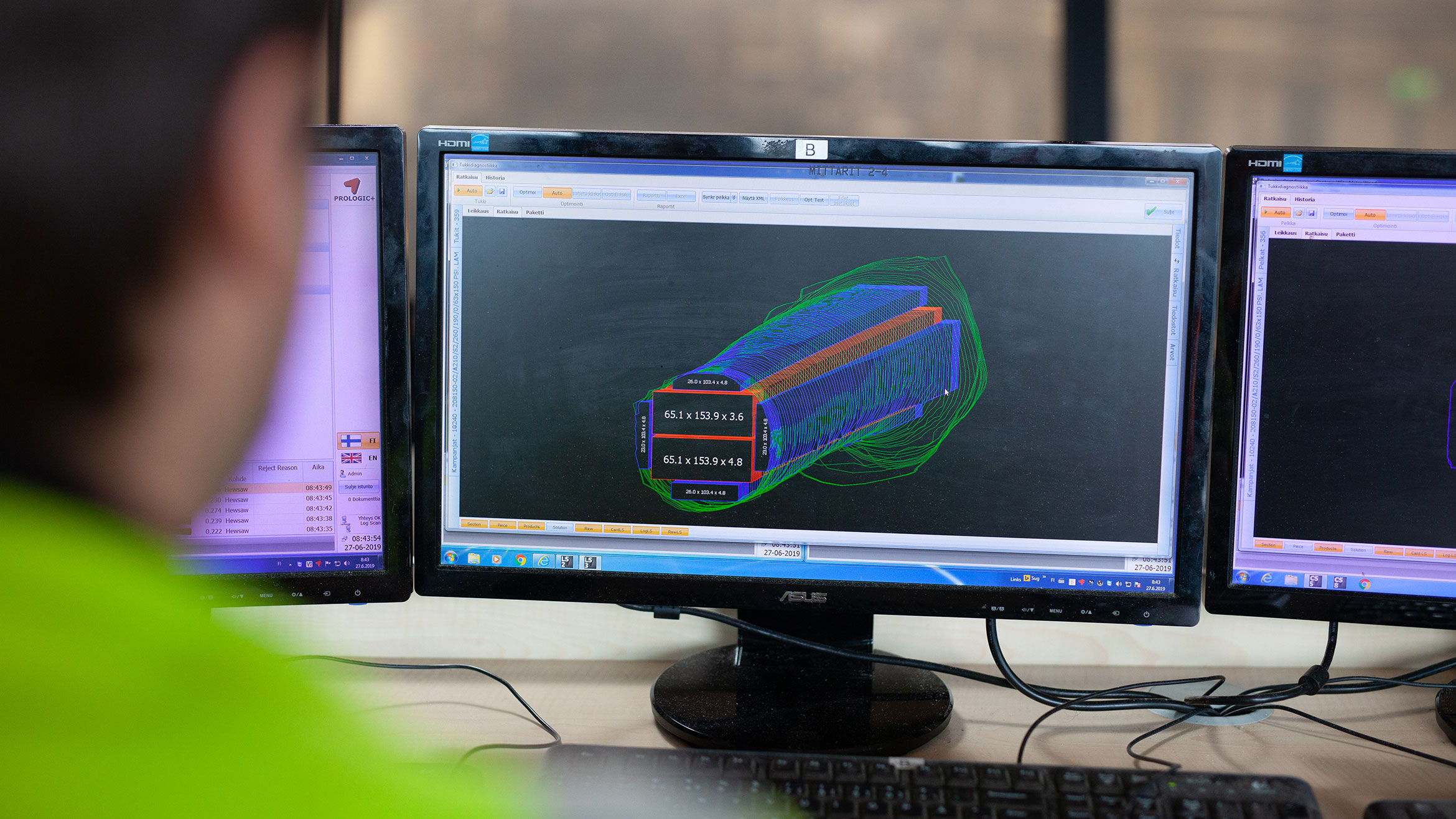 Rauma brings machine vision to the sawmill industry | Metsä Fibre