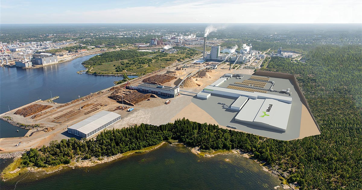 Rauma sawmill and pulp mill work together seamlessly | Metsä Fibre