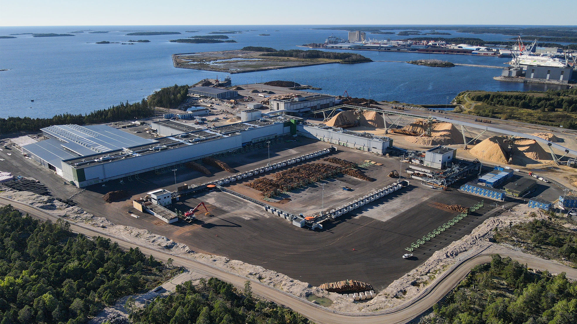 Sawn timber production begins in Rauma | Metsä Fibre