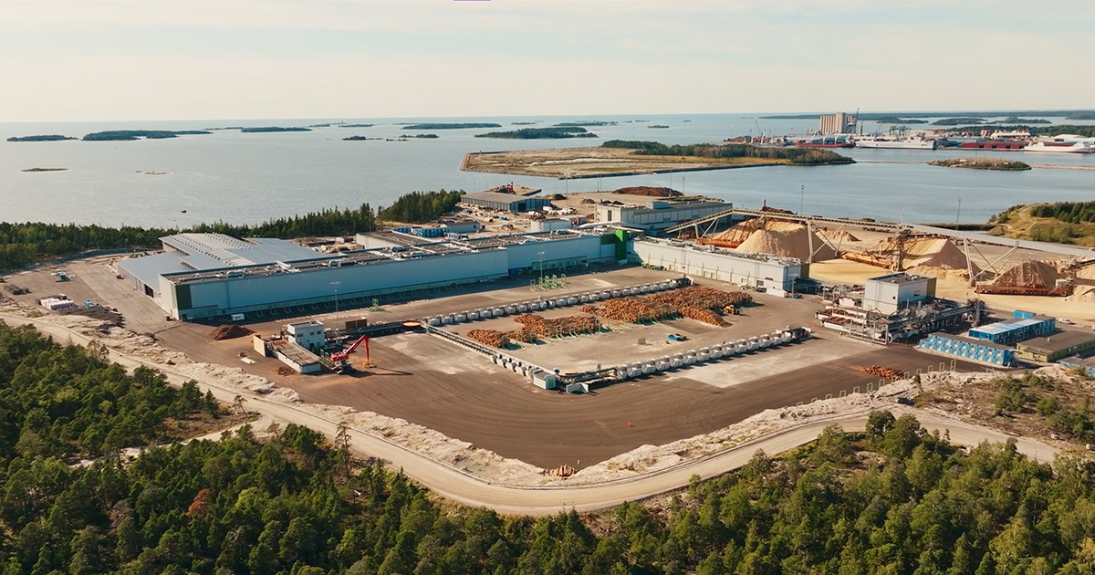 Tutustu Rauman sahan prosessiin | Metsä Fibre