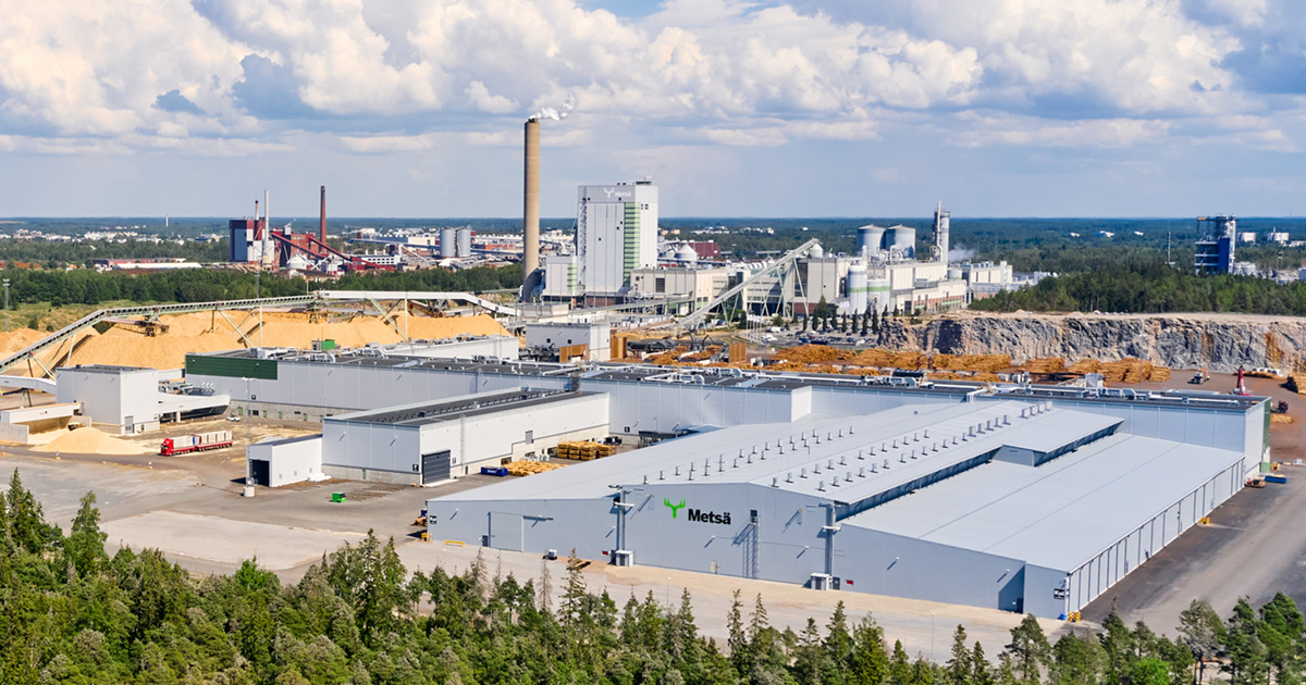 Sawmills and pulp mills support each other | Metsä Fibre