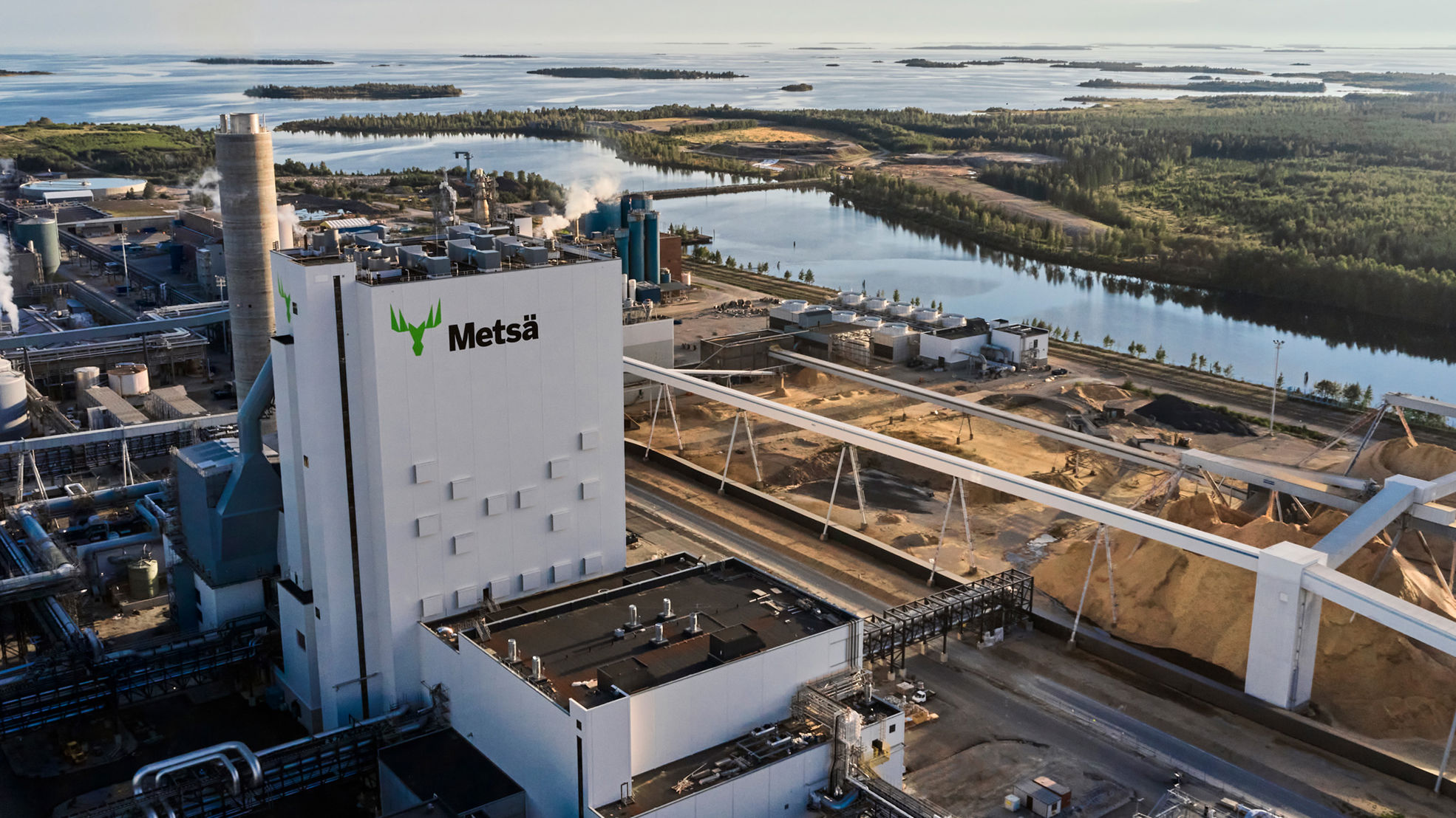 Fossil-free pulp production at Kemi bioproduct mill | Metsä Fibre