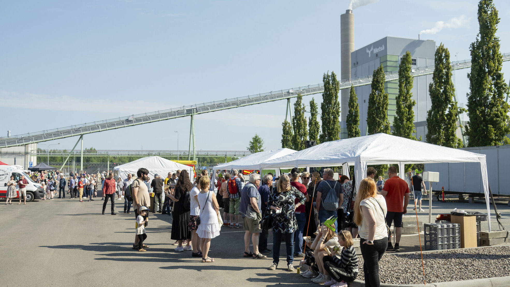 Rauma pulp mill and sawmill wants to interact with people of all ages ...