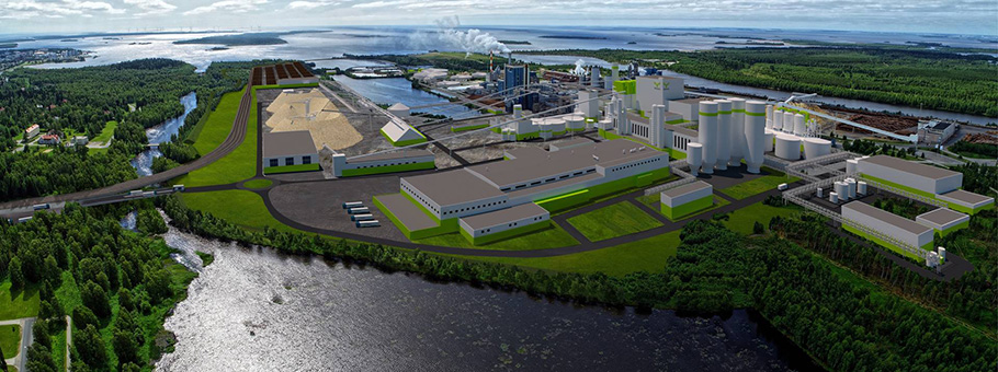 Metsä Group builds a new bioproduct mill in Kemi, Finland