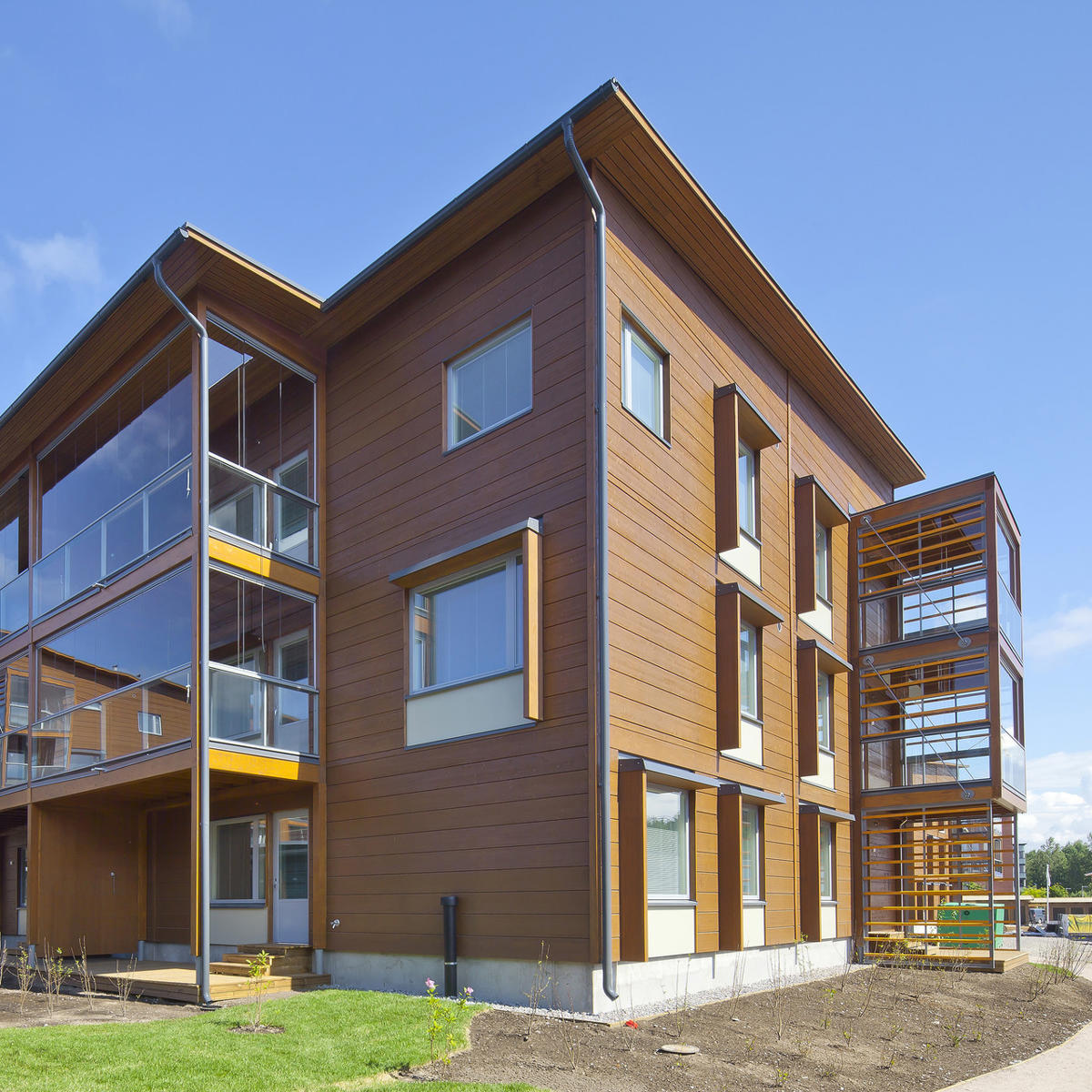 Every wooden building is a carbon storage