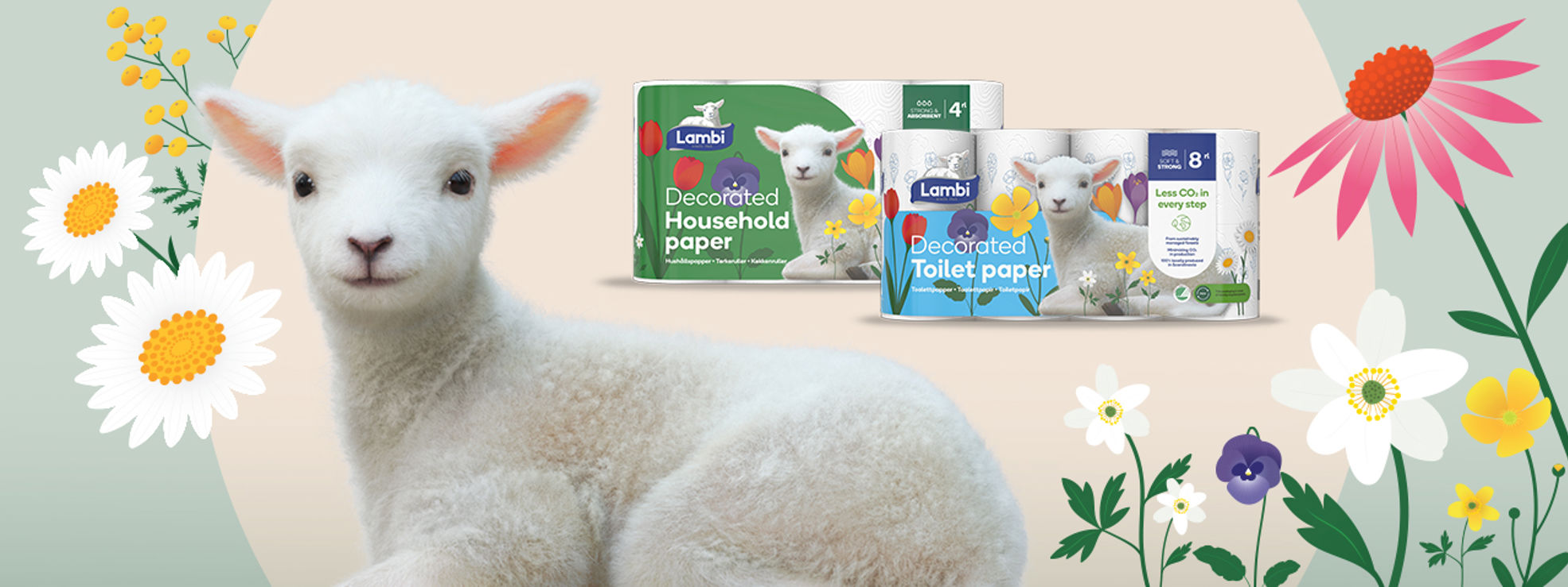 Experience the joy of nature with Lambi and Tento summer décor products