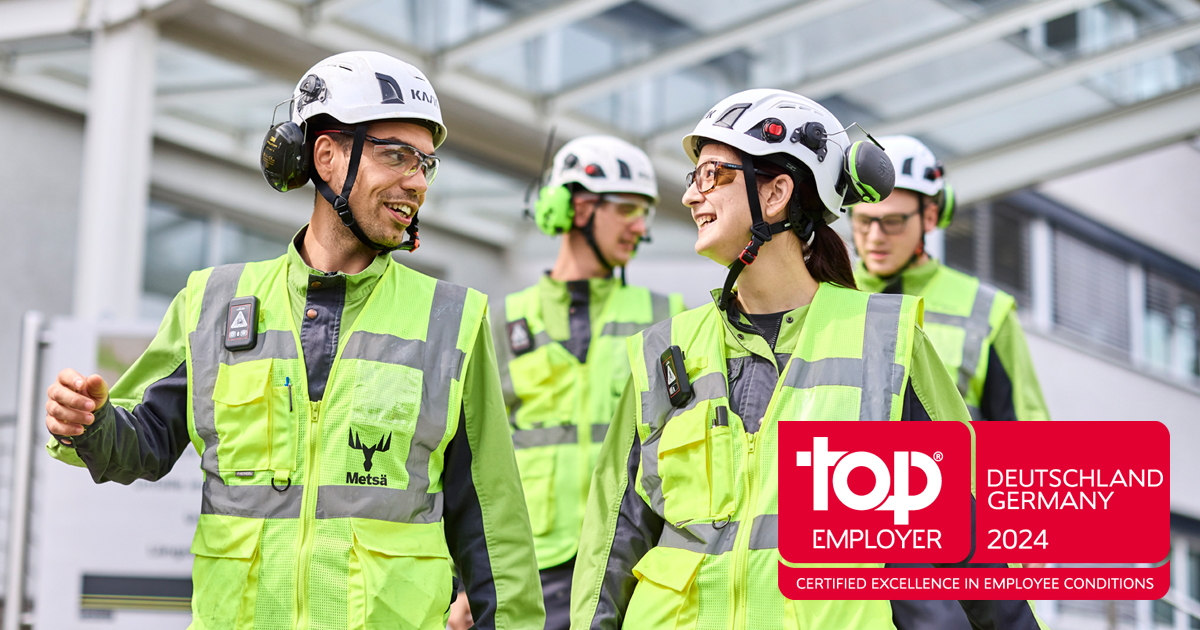 Metsä Tissue in Germany once again a Top Employer - Award received for ...