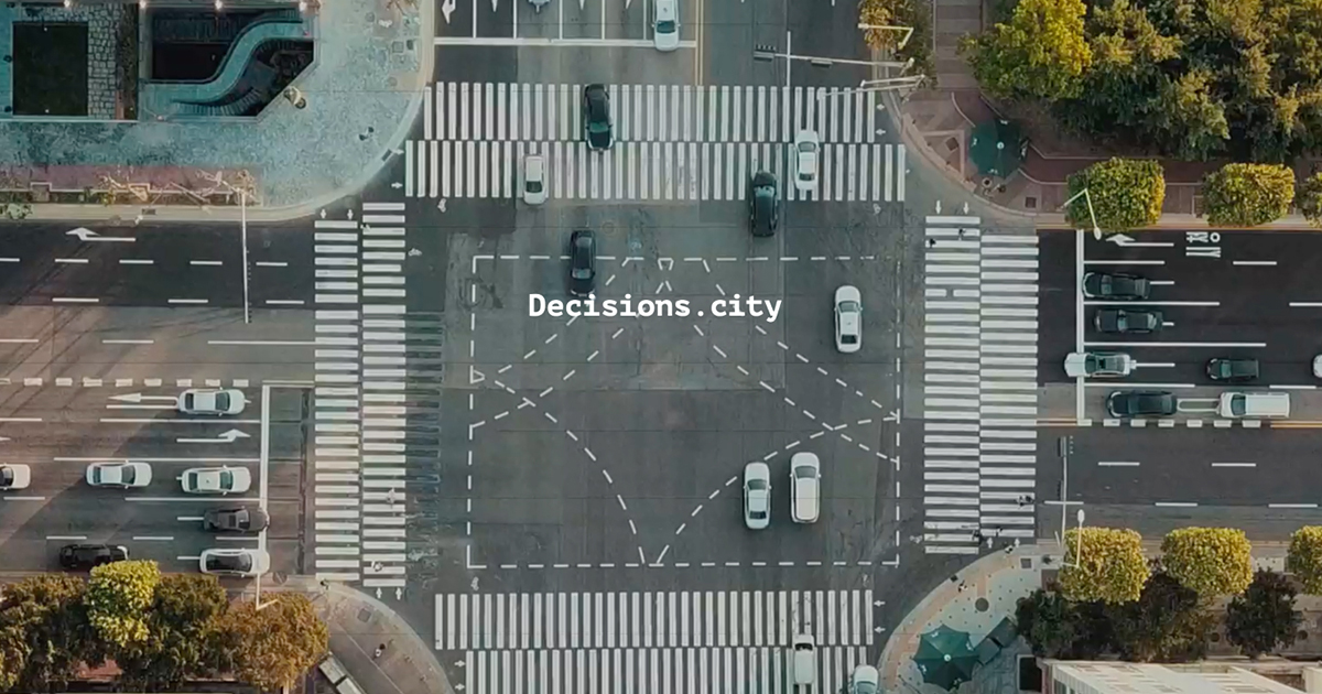 Decisions.city – increases citizens’ awareness for sustainable urban ...