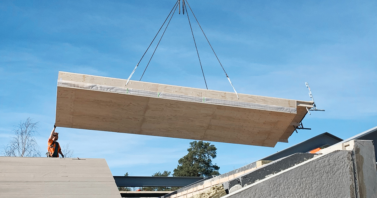 Increased demand for prefabricated wooden elements in Sweden
