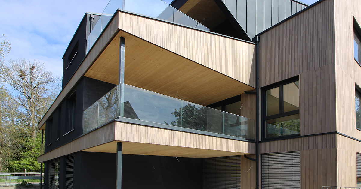 Material-efficient window solution for timber frame construction