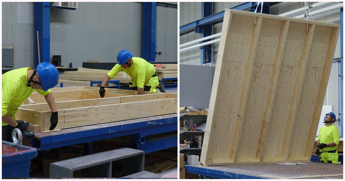 New Kerto-Ripa wall element brings material efficiency to high-rise ...