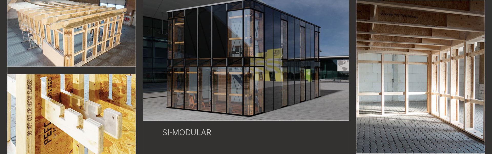 SI-Modular: Sustainable building system with timber I-beams