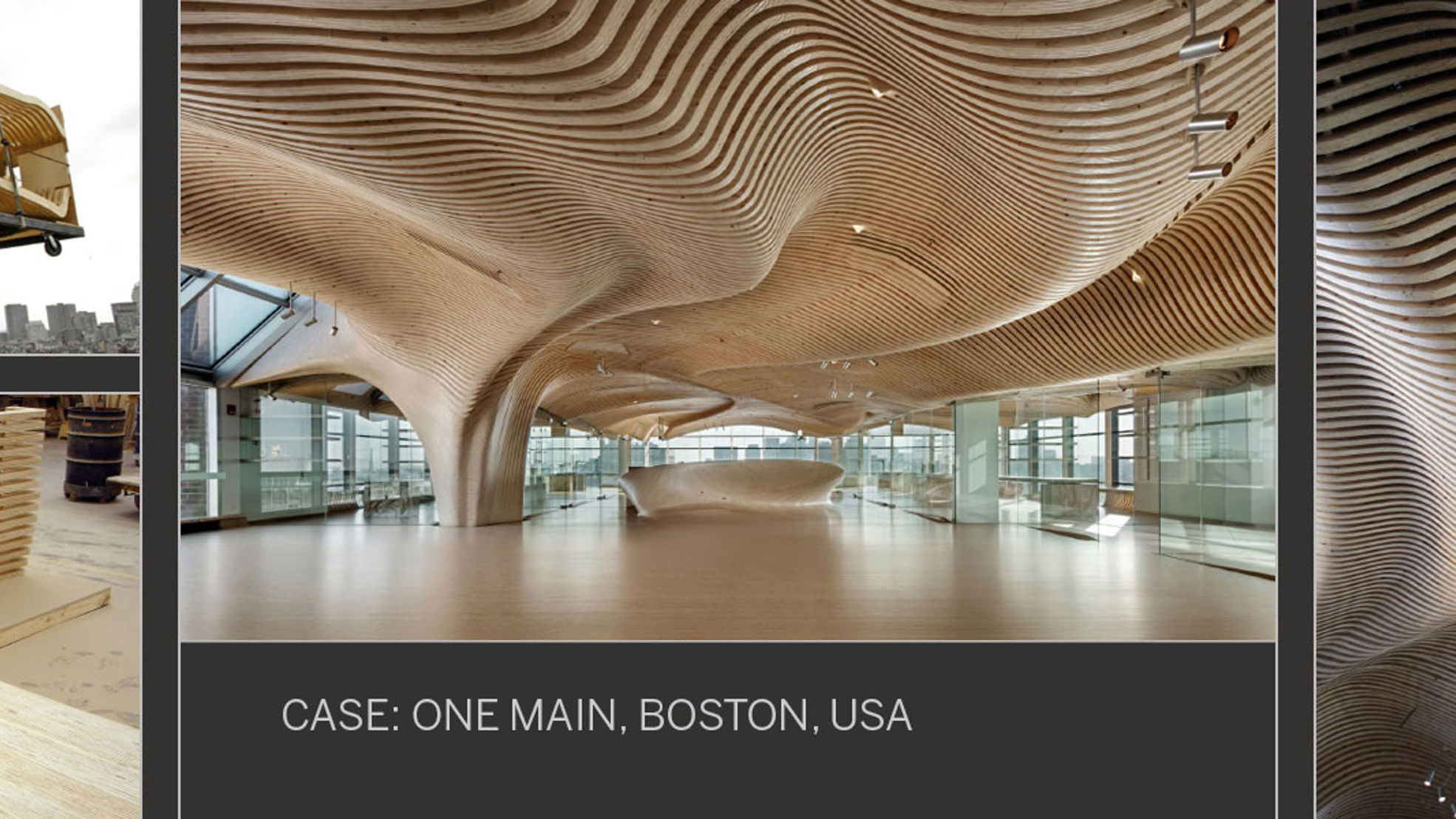 Konstruktionselement blir häpnadsväckande interiör