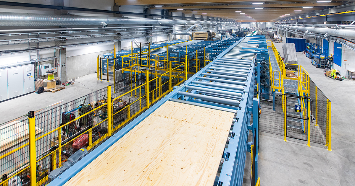 New Kerto LVL line starts test runs at Metsä Wood’s Punkaharju mill