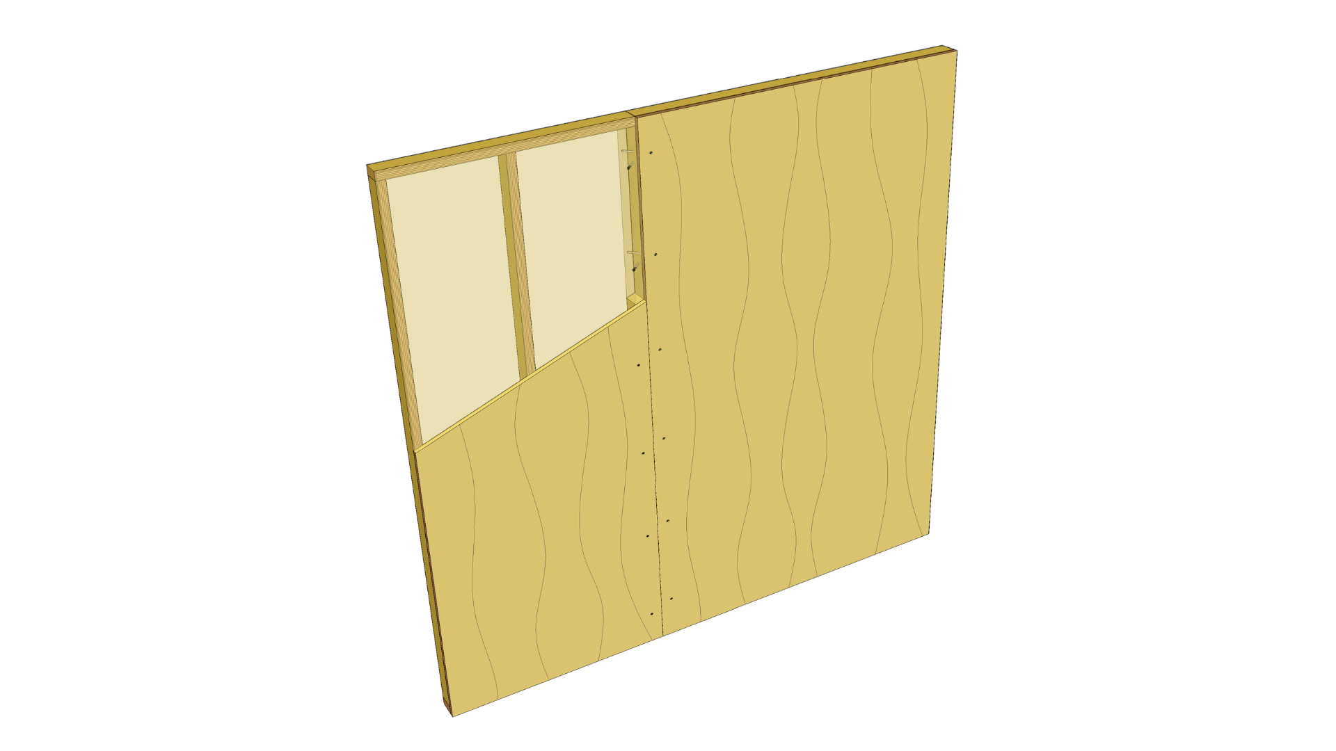 Kerto-Ripa Wall elements - Multi-storey construction with 50 per cent less wood