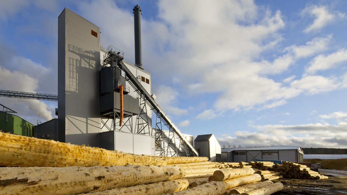 Sustainable building materials produced with 100 percent bioenergy