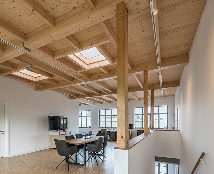 Strong roof and floor structures with Kerto LVL