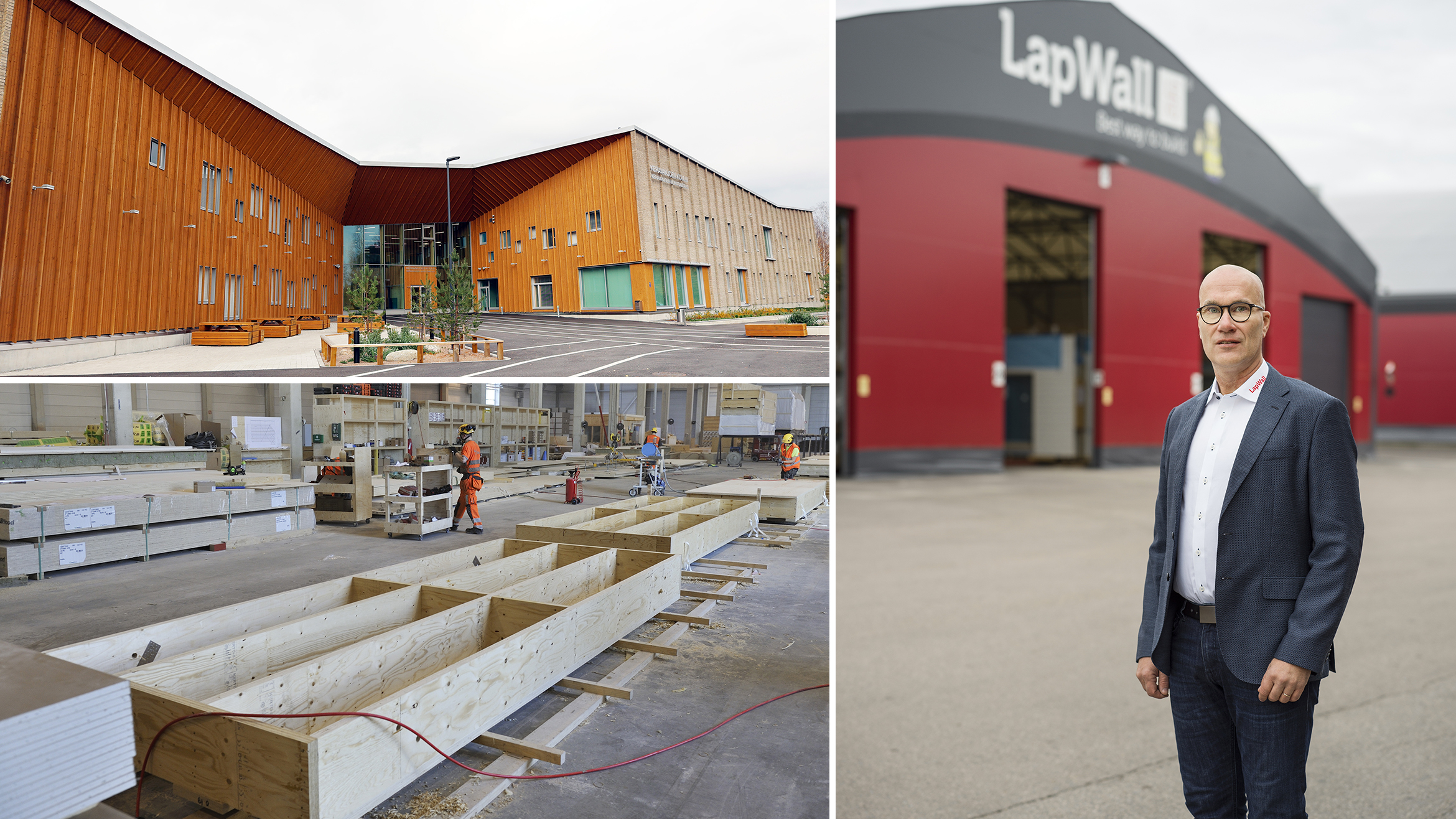 LapWall, a manufacturer of prefabricated wood elements, is a forerunner ...