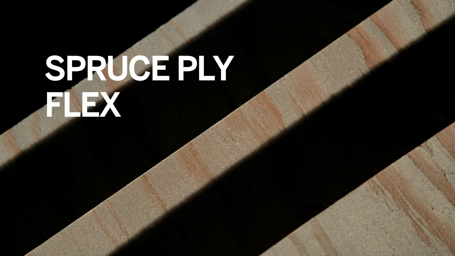 Flex - multi-use high-quality spruce plywood