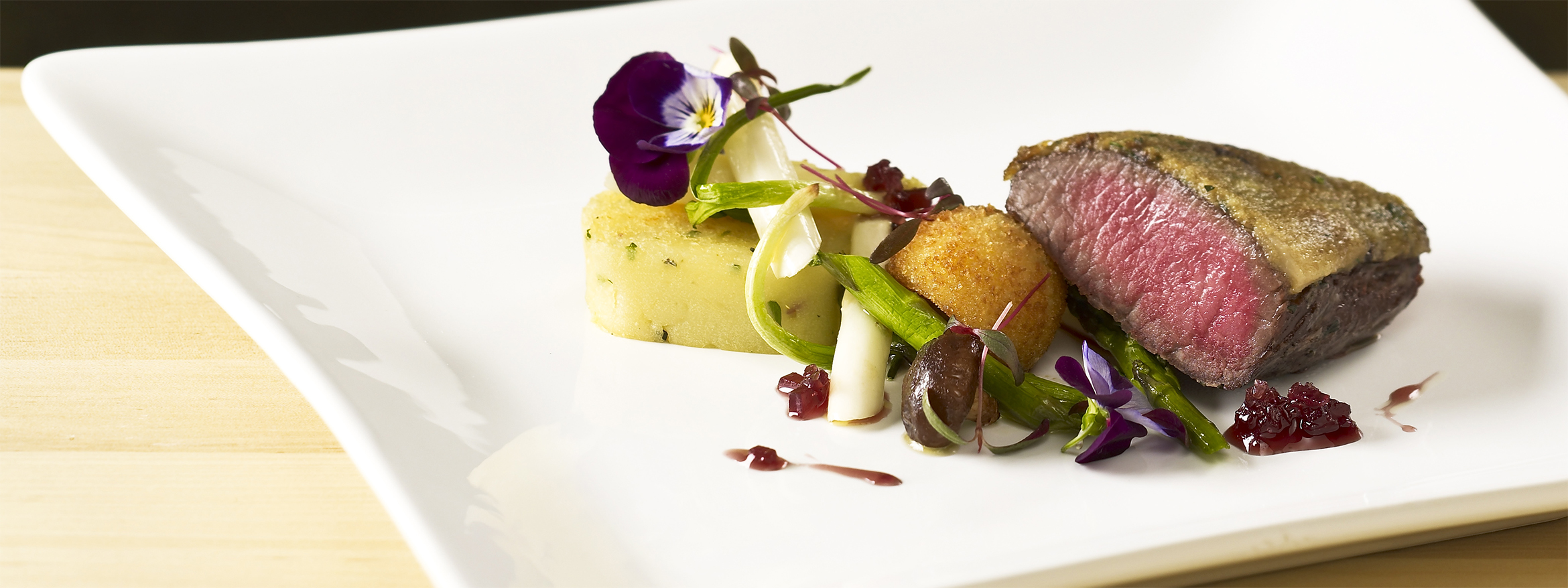 Gratinated Lamb Fillet