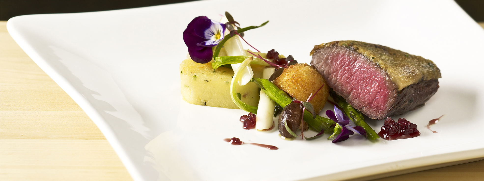 Gratinated Lamb Fillet