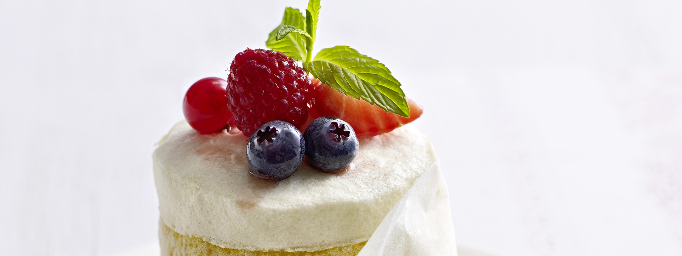 Marinated berries
